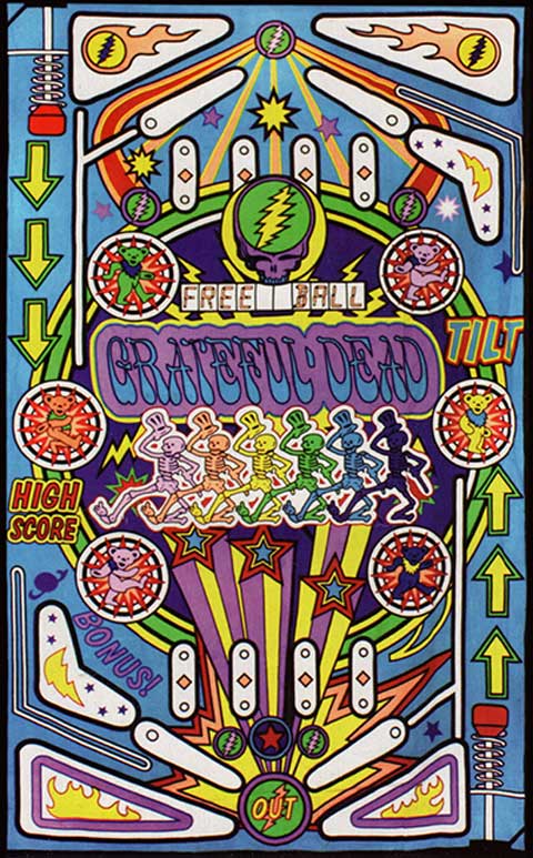 3D Pinball Tapestry | Sunshine Octopus Rehoboth Beach, DE